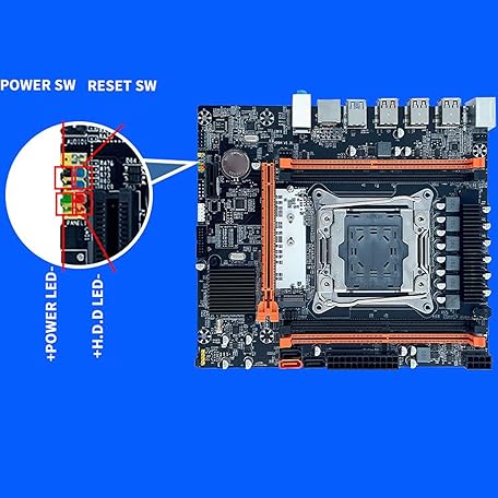 Mua X99H Motherboard, DDR4 Dual Channel Desktop Motherboard with E5 ...