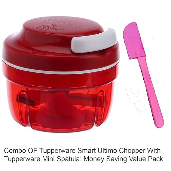 Buy Tupperware Smart Ultimo Chopper (251) with Tupperware Mini Spatula ...