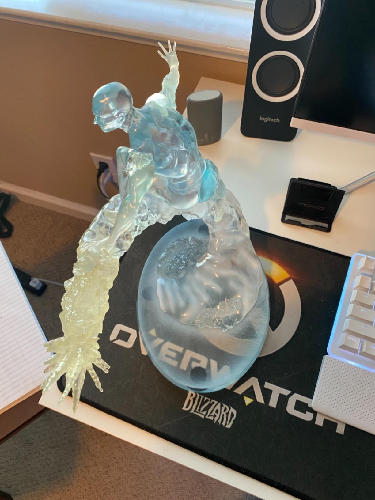 $11/mo - Finance Marvel Premier Collection Iceman Statue, Multicolor ...