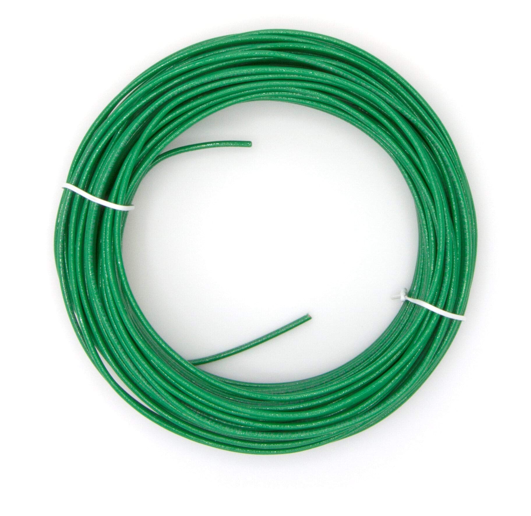 THE CIMPLE CO 25 Foot - 10 AWG Solid Copper Wire - 10 Gauge Green ...