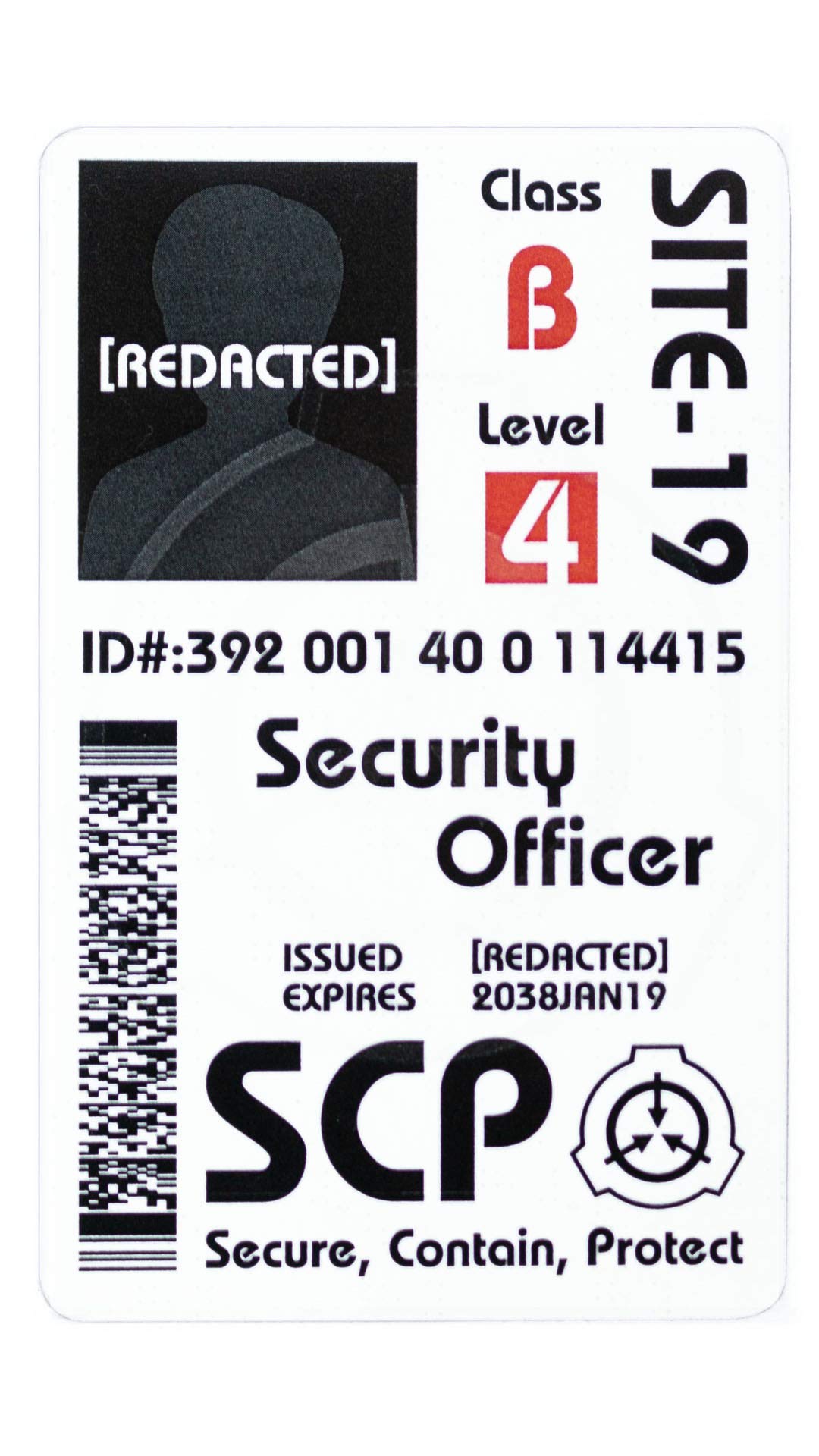 Mua SCP Foundation Personnel ID IC Card Sticker Set trên Amazon Nhật ...