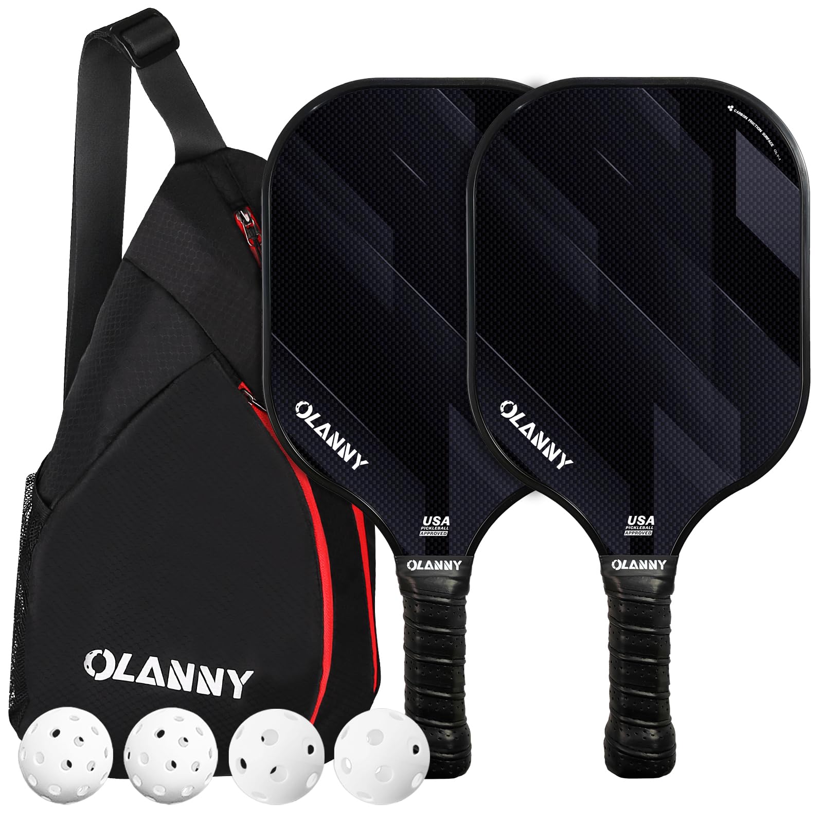 Mua OLANNY Pickleball Paddles Rackets Fiber Face & Polymer Honeycomb ...
