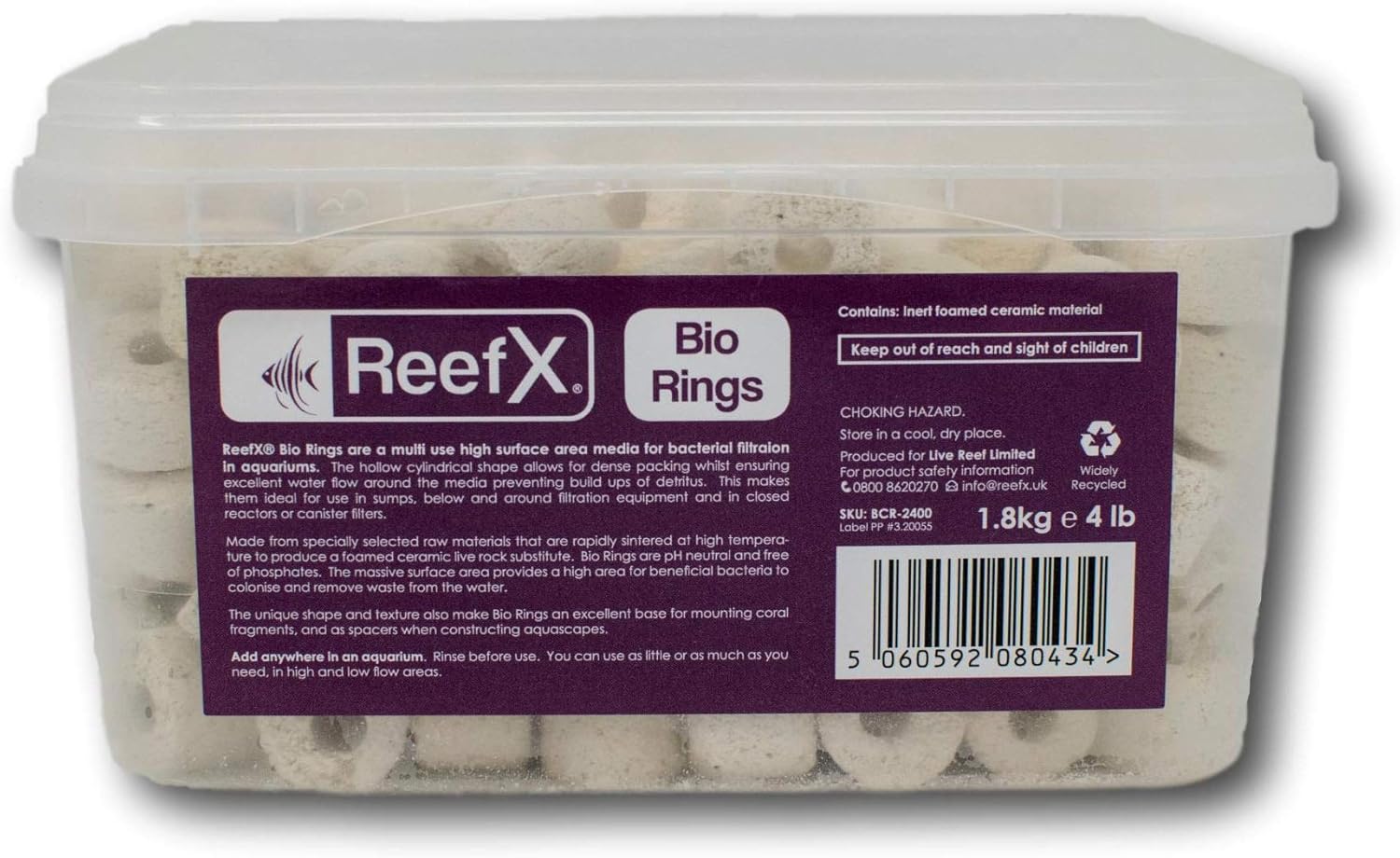 Bio Rings (1.8kg) ceramic filtration – BigaMart