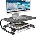 Amazon.com: WALI Monitor Stand Riser, Computer Desktop Stand Riser ...