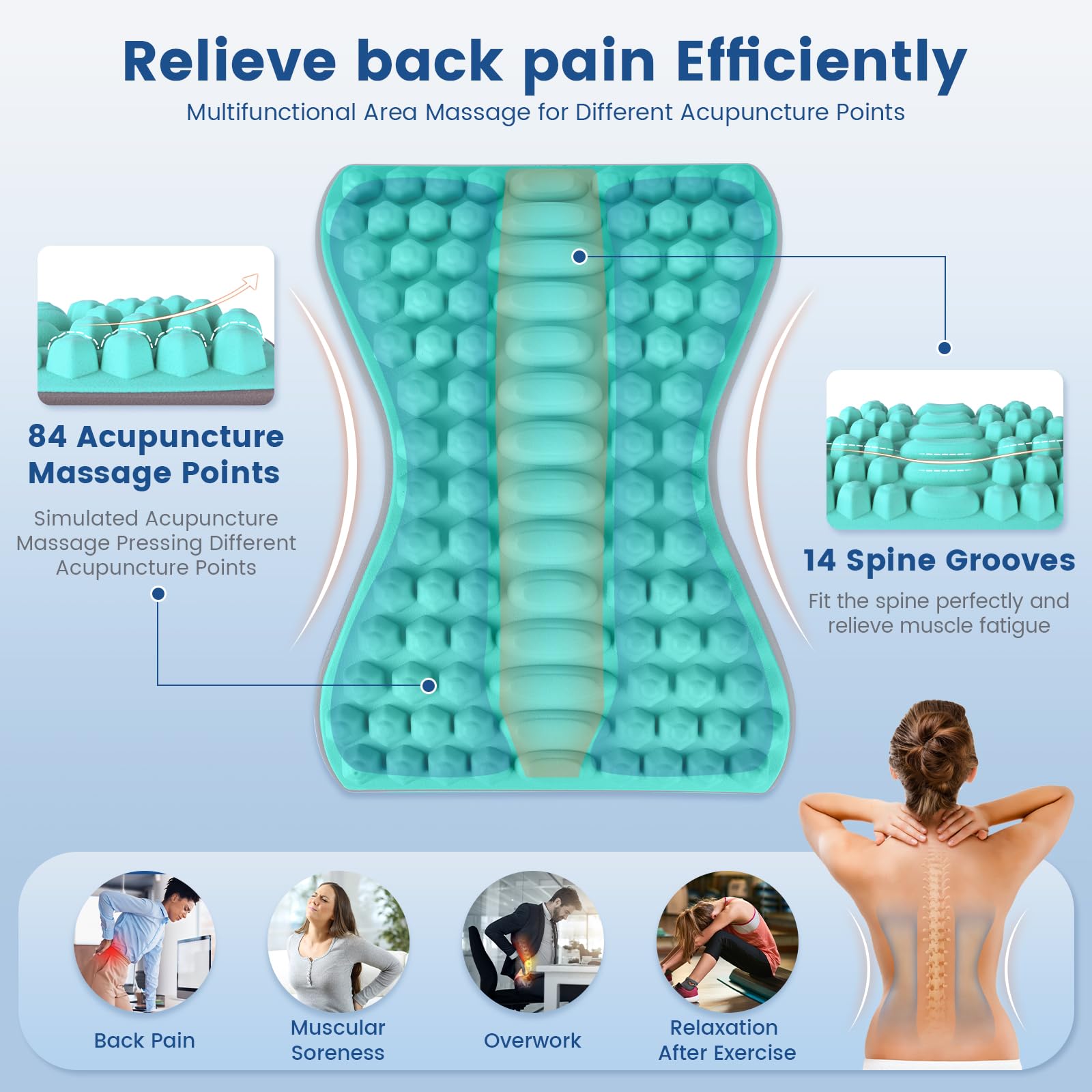 Mua Back Stretcher for Lower Back Pain Relief Sciatica, Unlimited-Level ...