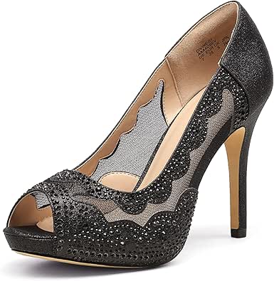 Amazon.com | DREAM PAIRS Women's Divine-01 High Heels Dress Pump Shoes ...