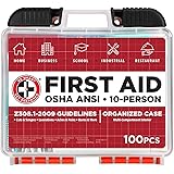 Amazon.com: Be Smart Get Prepared First Aid Kit, 250 Piece. Exceeds ...