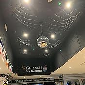 Brand New Soundlab Silver 300mm Lightweight Disco Mirror Ball Lighting ...