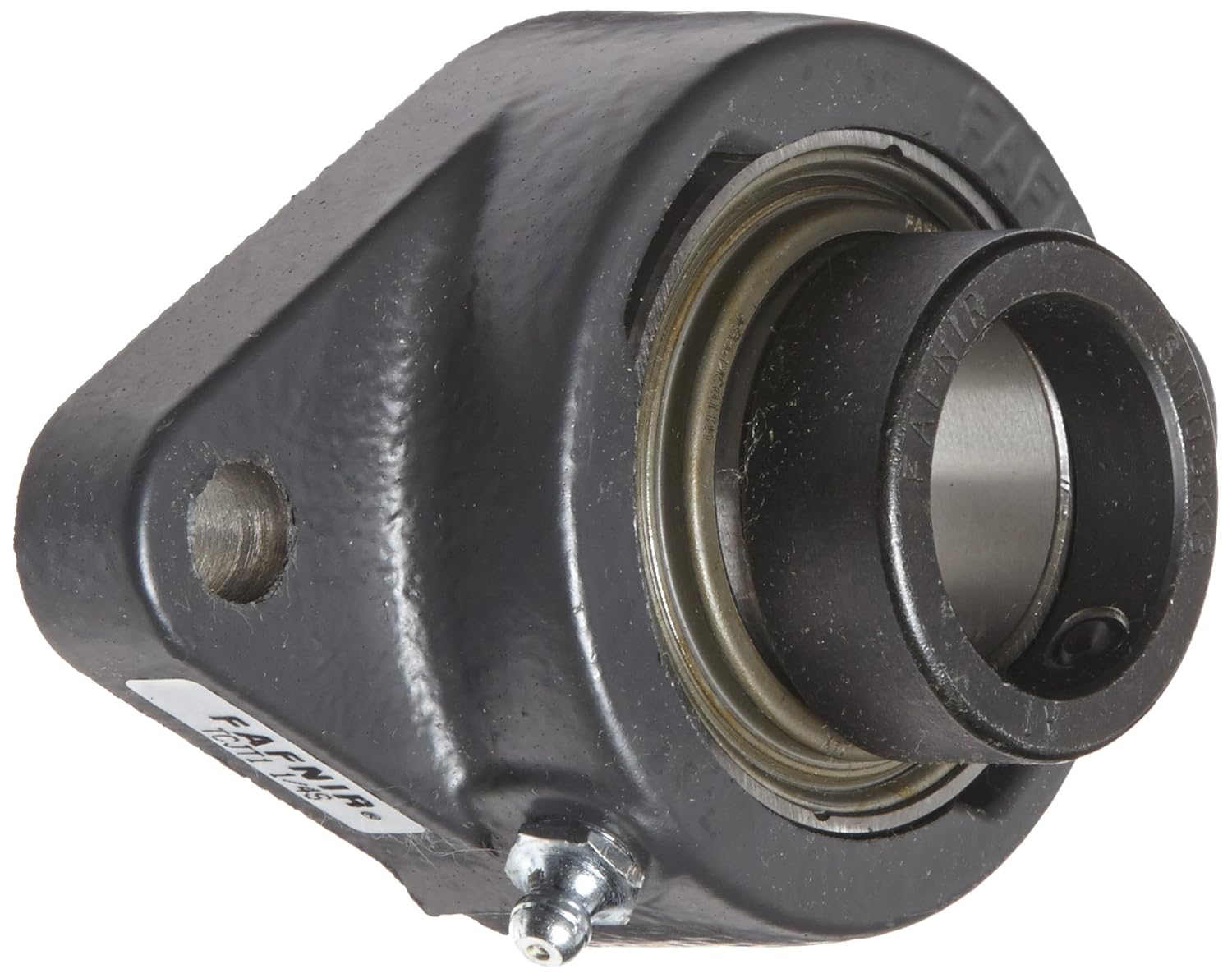 Timken TCJT1 1/4S Flange Unit, 2 Bolt Holes, Industrial-Duty, Relubricatable, Non-Expansion ...