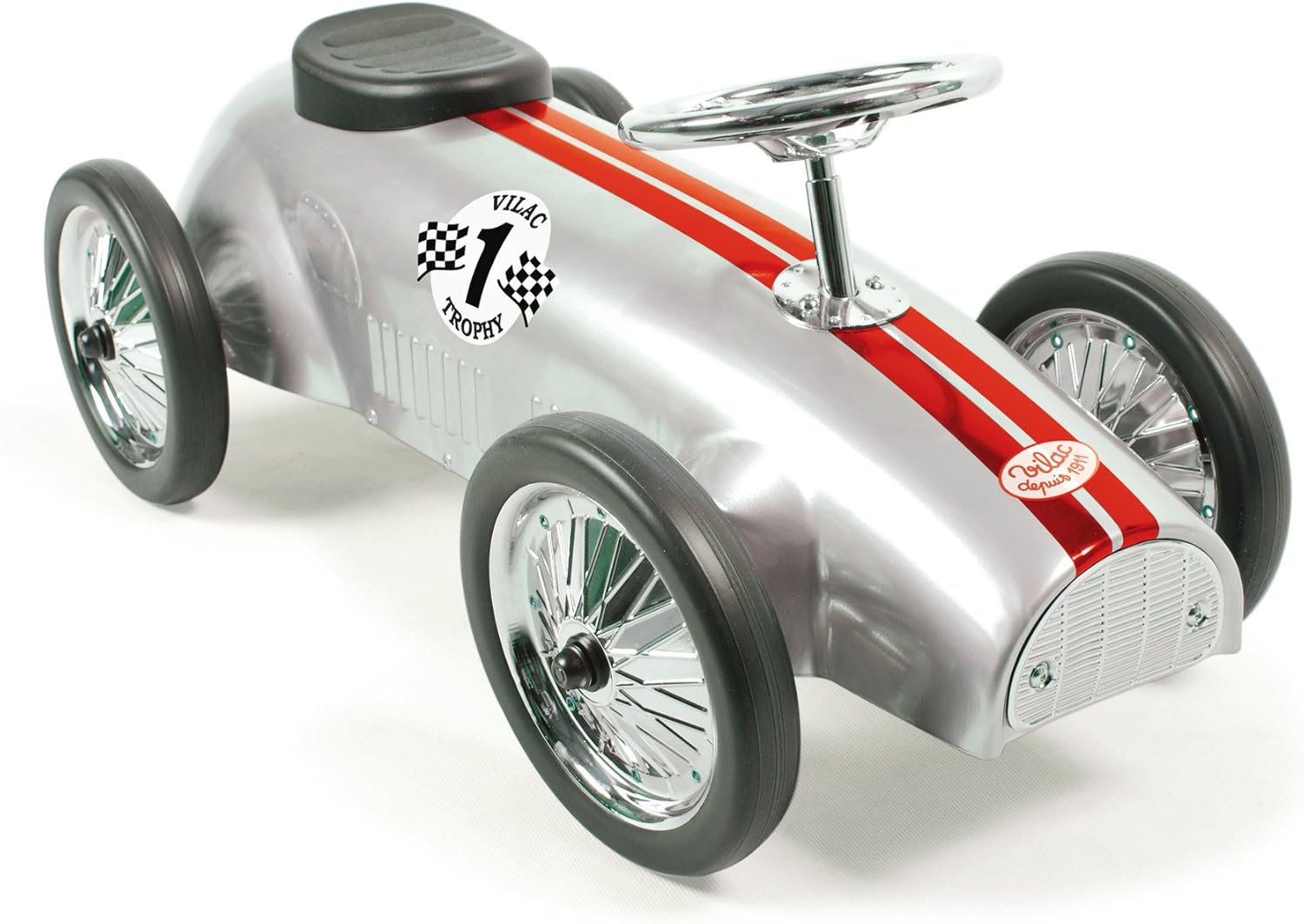 Vilac Vilac1109 Ride-On Car- Silver grey: Amazon.co.uk: Toys & Games