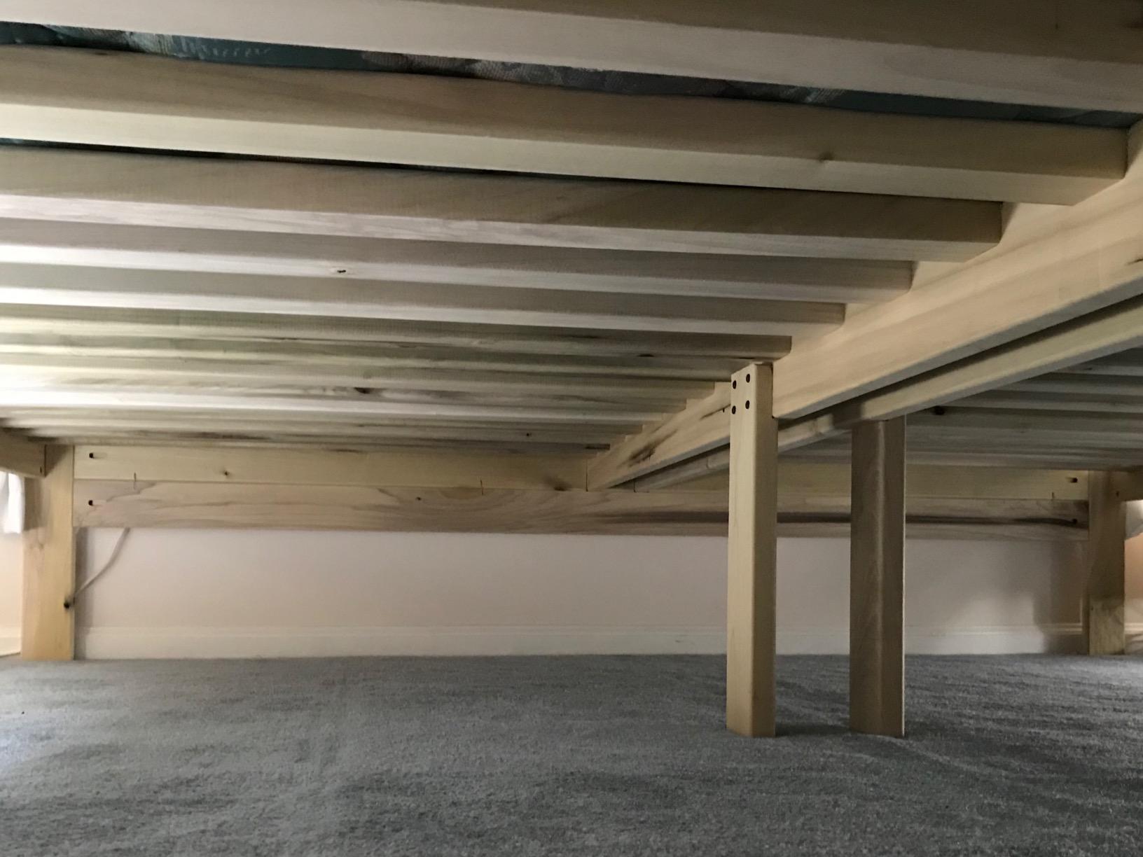 $28/mo - Finance KD Frames Nomad Platform Natural Poplar Bed - King ...