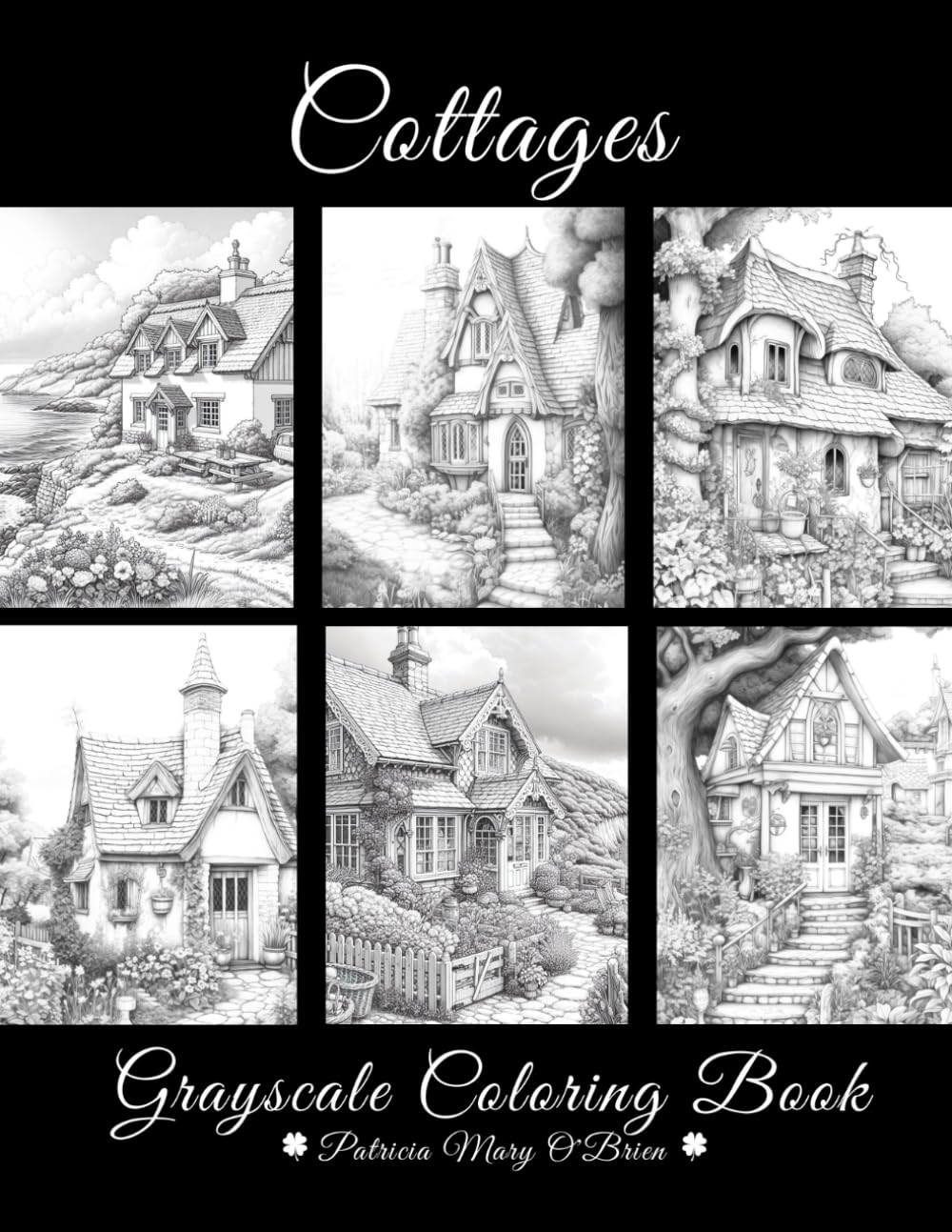 Mua Cottages Grayscale Coloring Book: Learn the Techniques, Tips, and ...