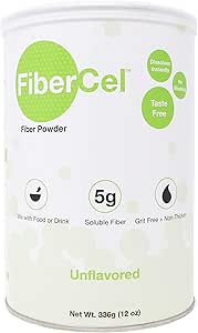Amazon.com: FIBERCEL Fiber Powder 1 X 14oz Can: Health & Personal Care