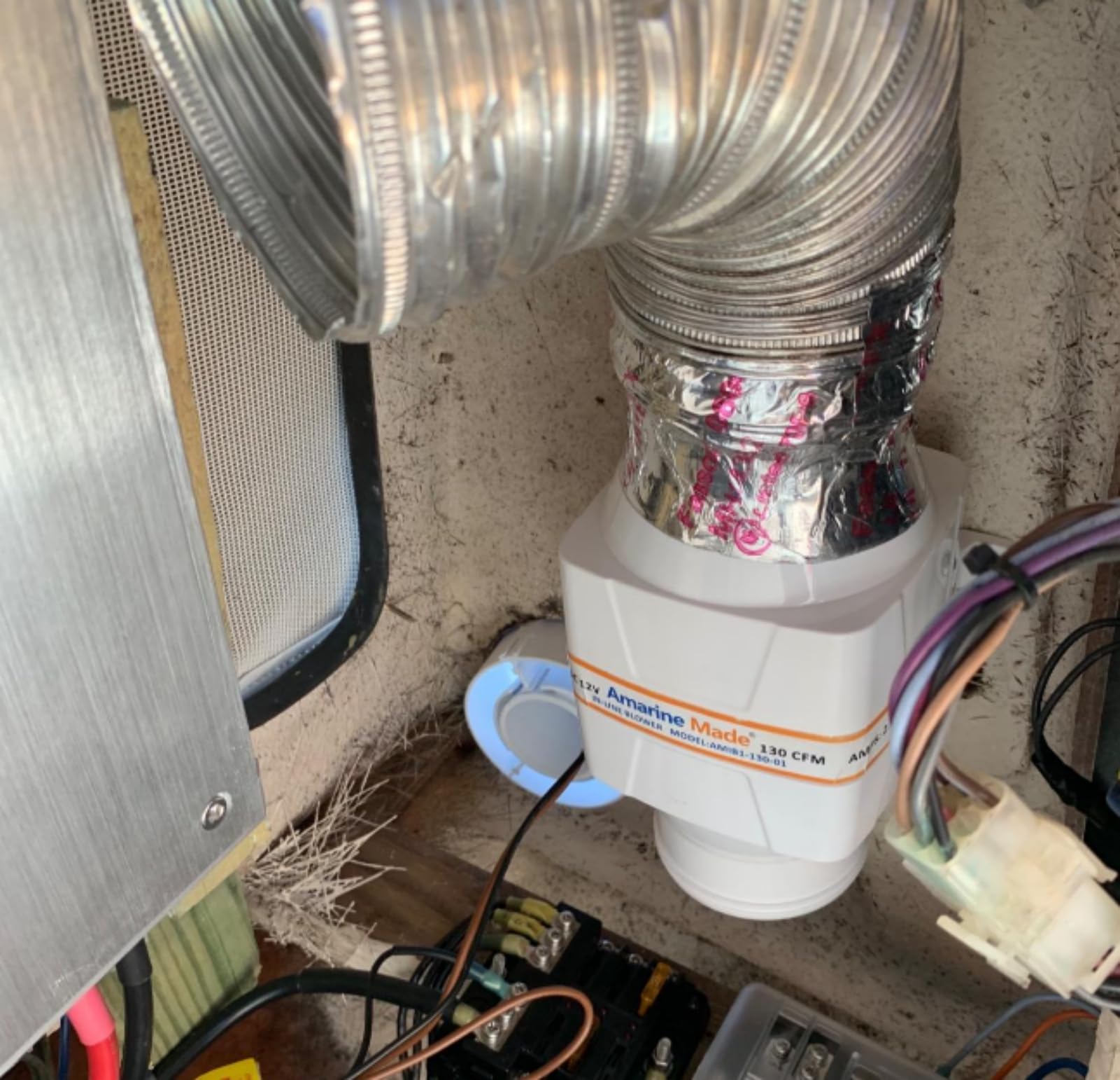 Mua Amarine Made Marine Boat 12v Electric in Line Bilge Air Blower fan ...