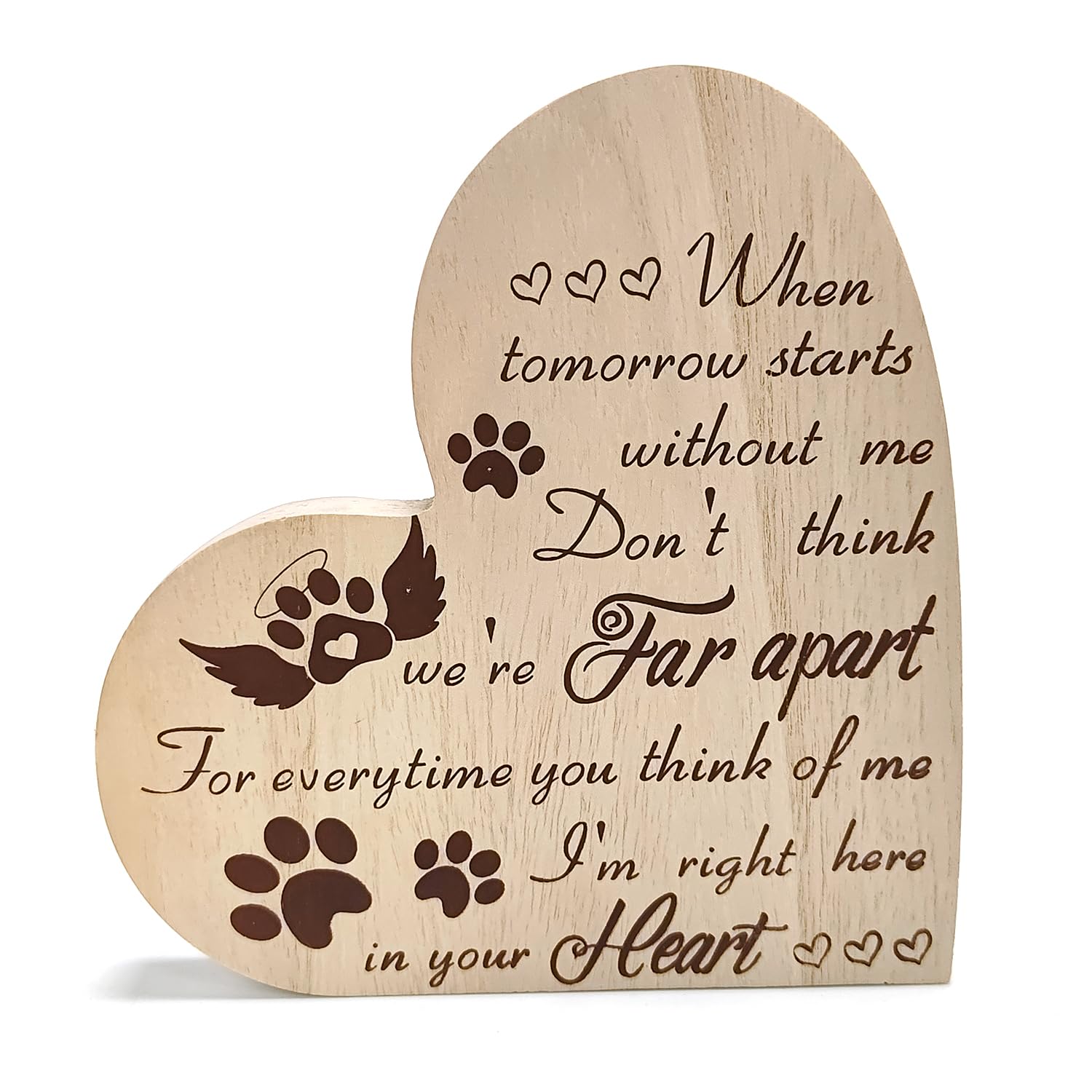 VESMATITY Pet Memorial Gifts, Loss of Dog Cat Sympathy Condolence Gifts ...
