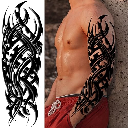 Tribal Full Arm Tatovering