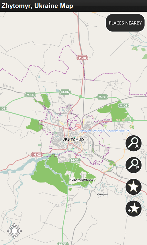 Zhytomyr, Ukraine - Offline Map: Amazon.ca: Appstore for Android
