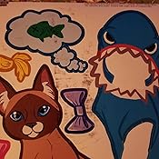 Amazon.com: Cat with Shark Costume Dress-Up - Burmese Siamese Snowshoe ...