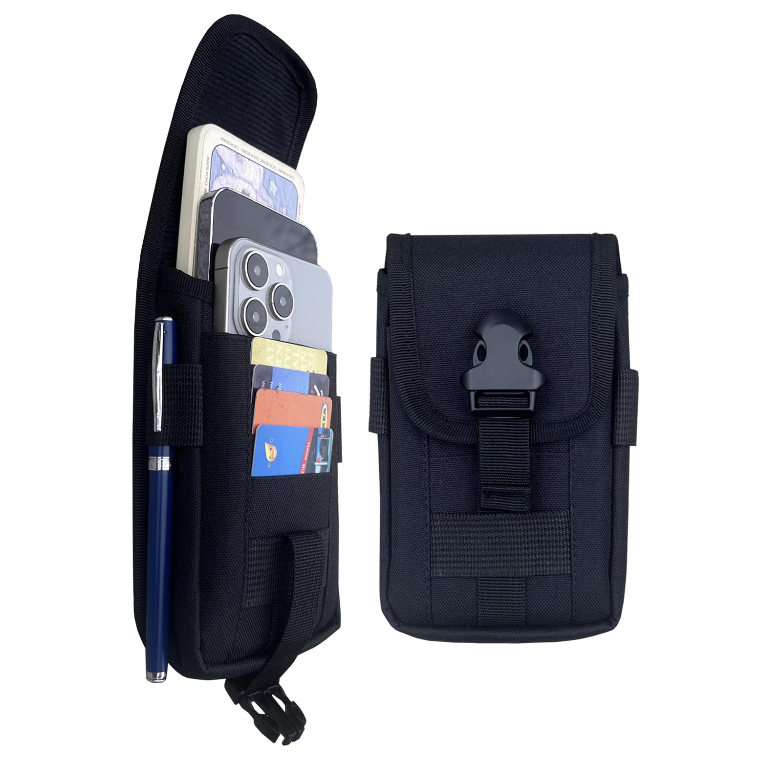 Maezar Belt Pouch for Men, Multi-Purpose Tactical Cell Phone Case, Dual ...