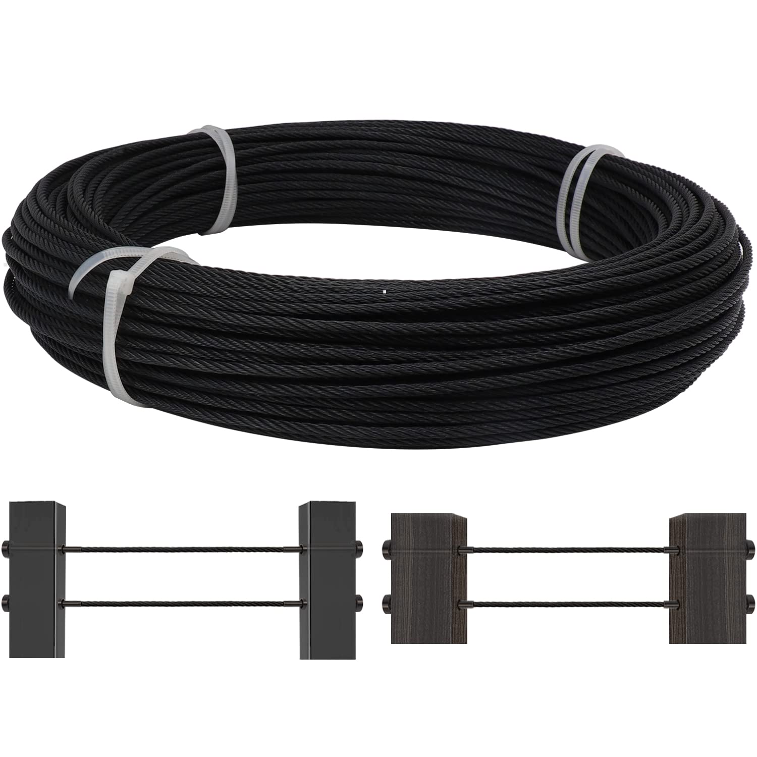 Mua Challcrea 1/8 Stainless Steel Cable, Wire Rope, for Cable Railing ...