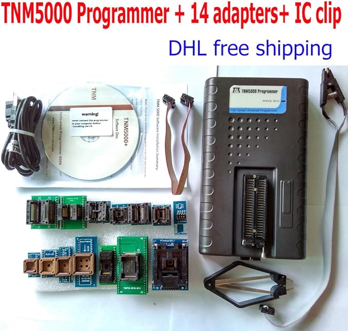 tnm5000 – Programador USB universal para Flash NAND 25/EEPROM/MCU/PLD ...