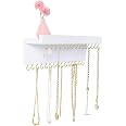 Amazon.com: CCINPPY Necklace Holder Wall, Jewelry Holder Organizer Wall ...