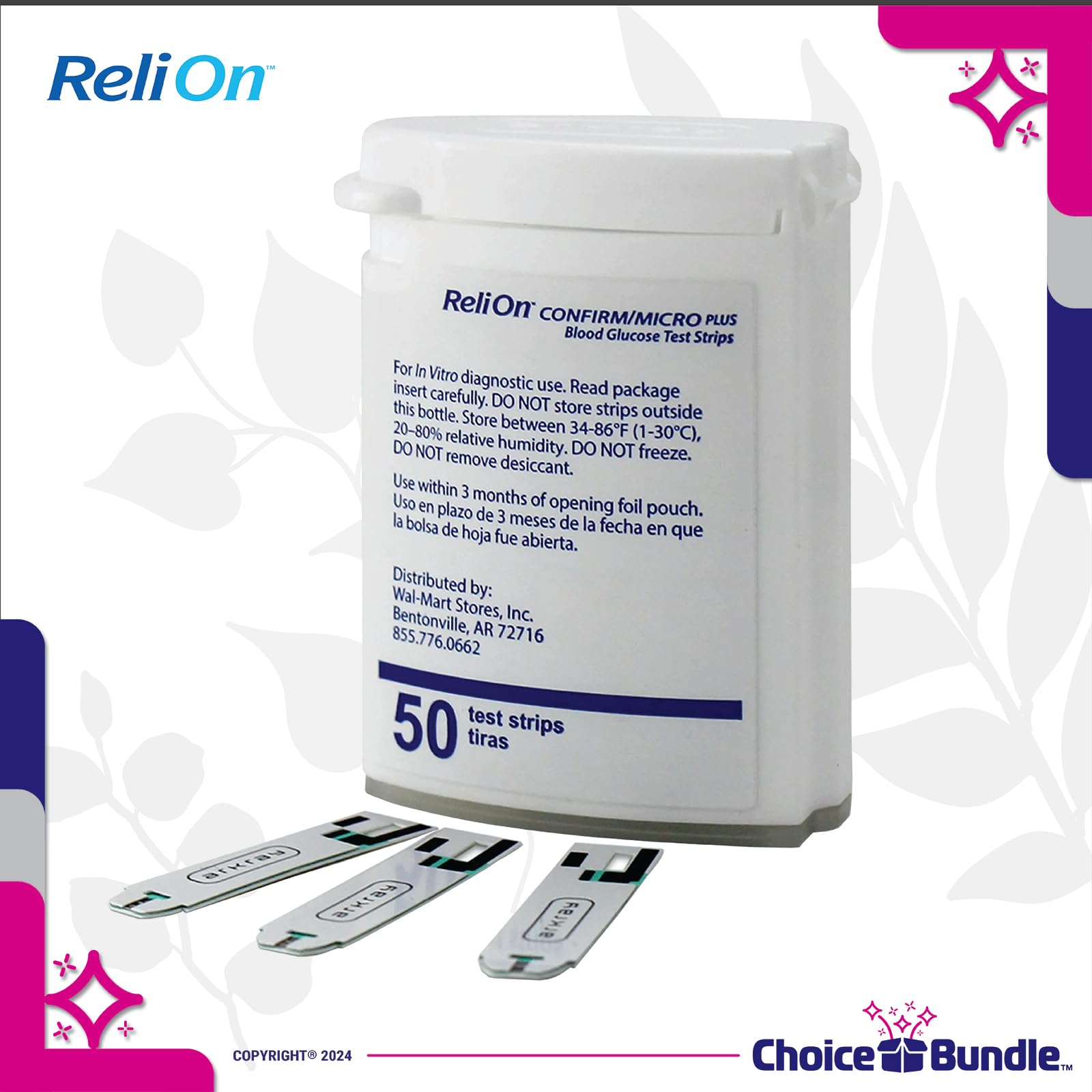Mua ReliOn Reli on Confirm Micro Blood Glucose Test Strips 50 Ct Choice ...