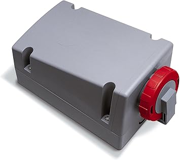MK Commando K9192 Angled Socket Outlet 125 Amp 3P+N+E 380-415 Volt ...