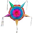 Amazon.com: Mexican Piñata (X-Large 34 inches) - Rainbow Piniata ...