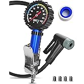 Amazon.com: Presta Valve Air Chuck – Digital Bike Tire Inflator with ...