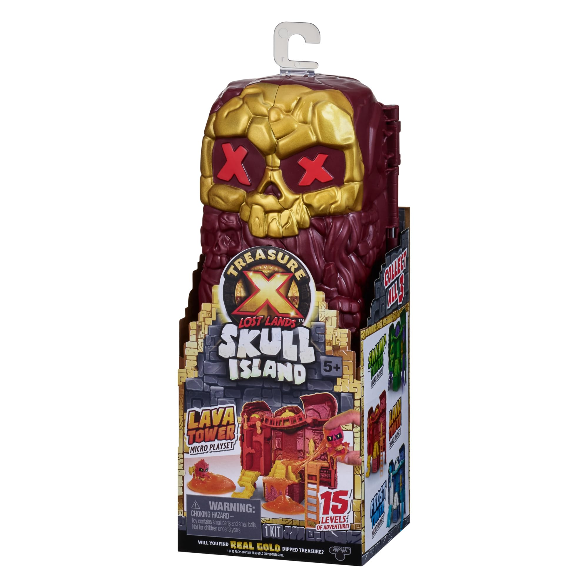 Mua Treasure X Lost Lands Skull Island Lava Tower Micro Playset, 15 ...