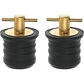 Amazon.com: Nayciiy 4 Pcs Boat Plug Snap Plugs T Handle Boat Drain Plug ...