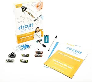Amazon.com: Electroninks Writeables Circuit Scribe Basic Kit: Draw Circuits Instantly : Toys & Games