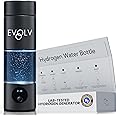 EVOLV Hydrogen Water Bottle Generator – SPE & PEM Water Ionizer 5.4PPM, Highest H2 Concentration ...