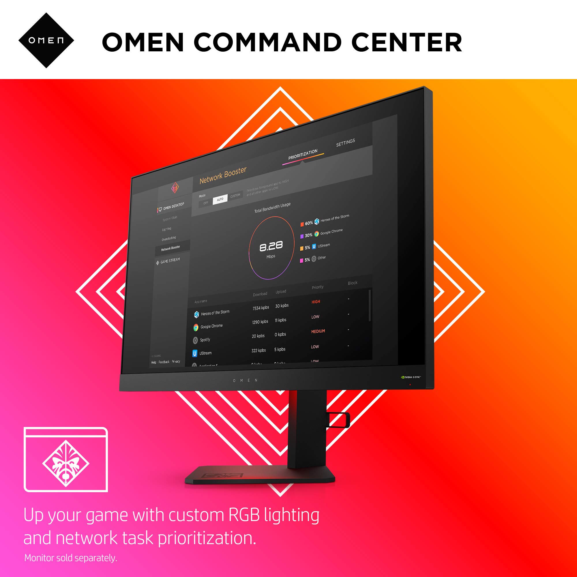 Omen By HP Obelisk Gaming Desktop Computer, 9th Generation Intel Core ...