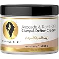 Amazon.com : Bounce Curl Avocado & Rose Oil Clump & Define Cream ...