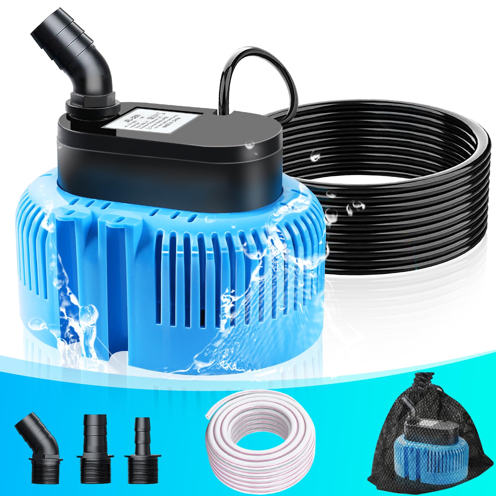 Mua DeeprBetter Pool Cover Pump Above Ground, Submersible Water Pump ...