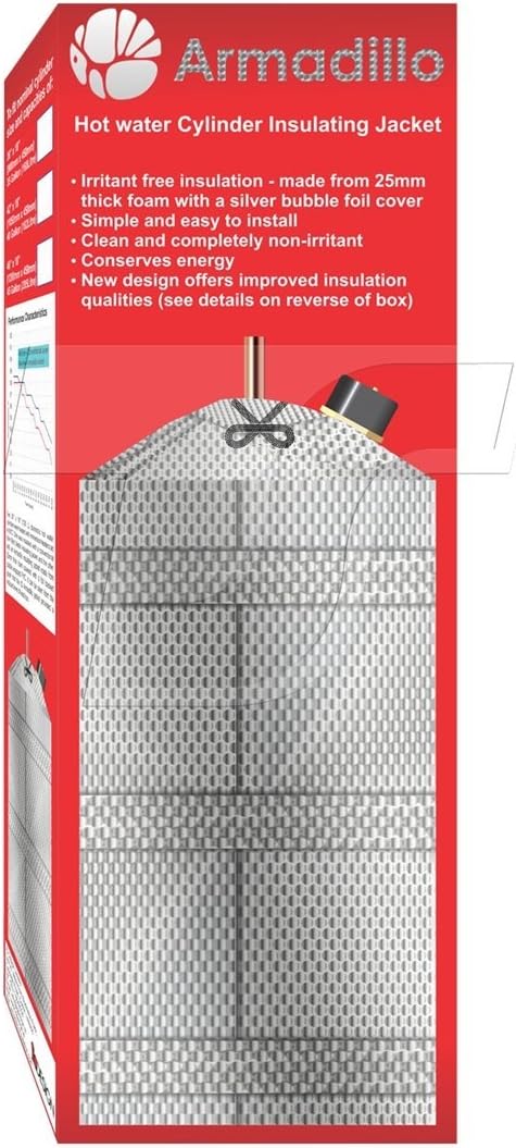 Armadillo Hot Water Cylinder Insulating Jacket - Revolutionary New ...