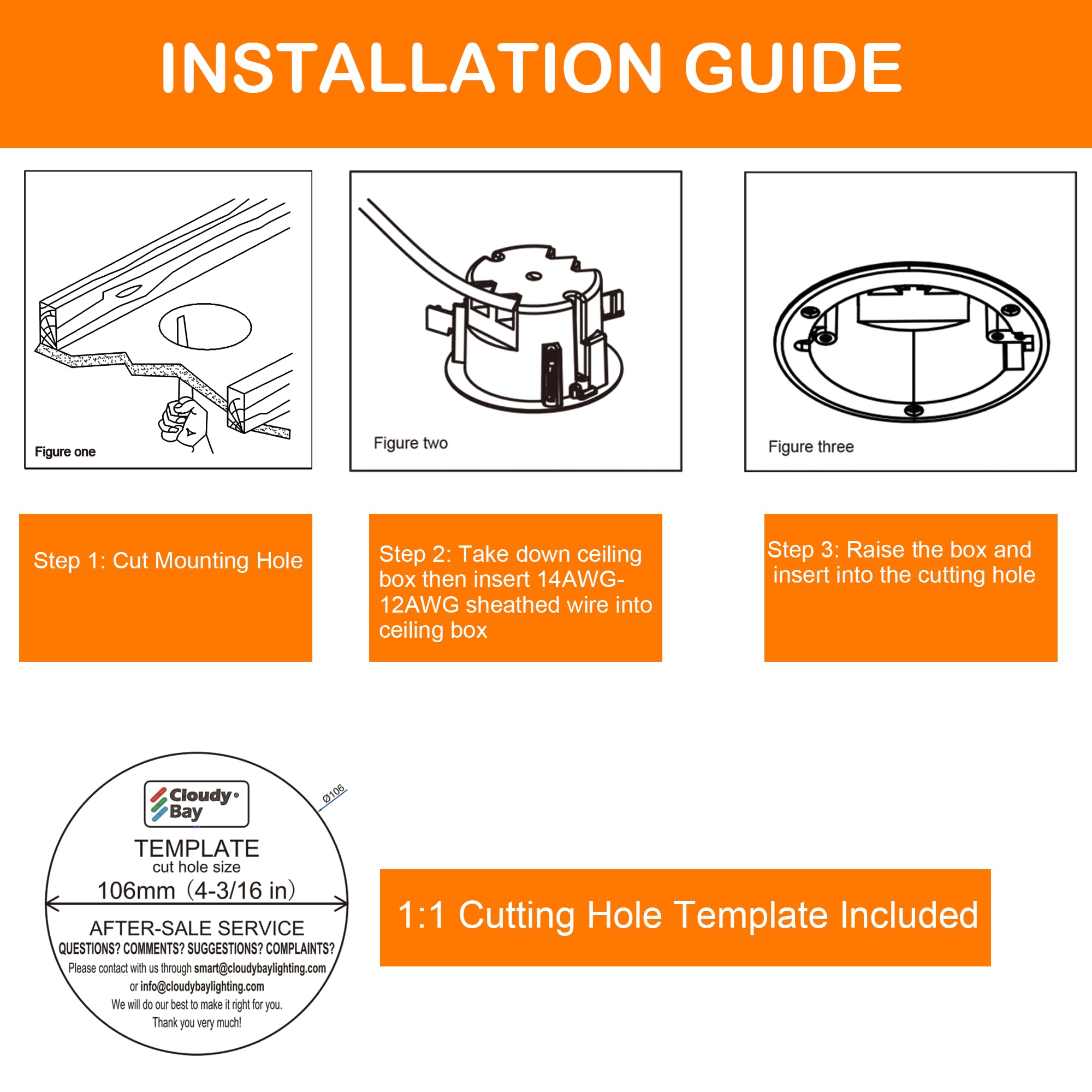 Mua [3 Pack] CLOUDY BAY Round Electrical Box,Old Work Junction Box ...