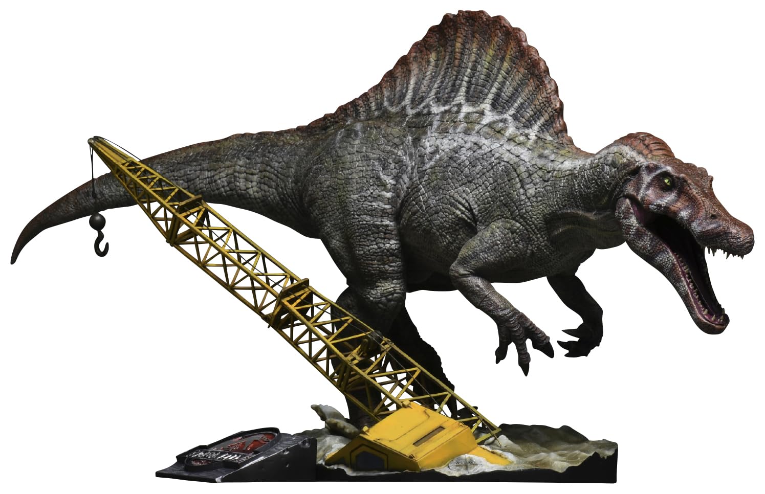X-Plus Jurassic Park III: Spinosaurus 1:35 Scale Plastic Model Kit on ...