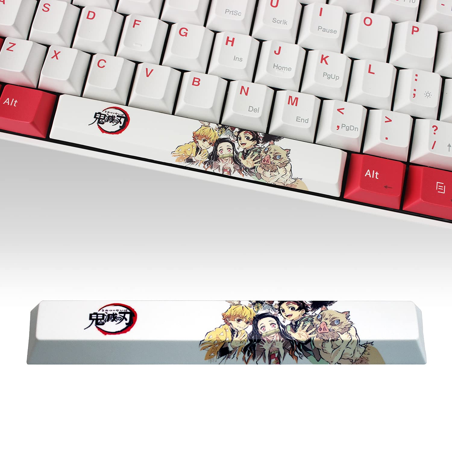 Mua Custom Japanese Anime Spacebar PBT 6.25U Keycaps,Compatible with ...