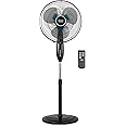 Amazon.com: BLACK+DECKER 16" Dual Blade Standing Fan with Remote ...