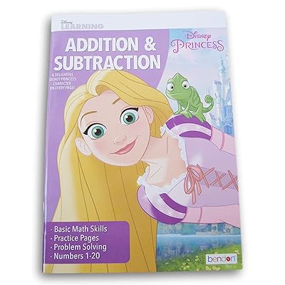 Rapunzel Tangled Princess Math Workbook - Grade 1-3 Bahrain | Ubuy