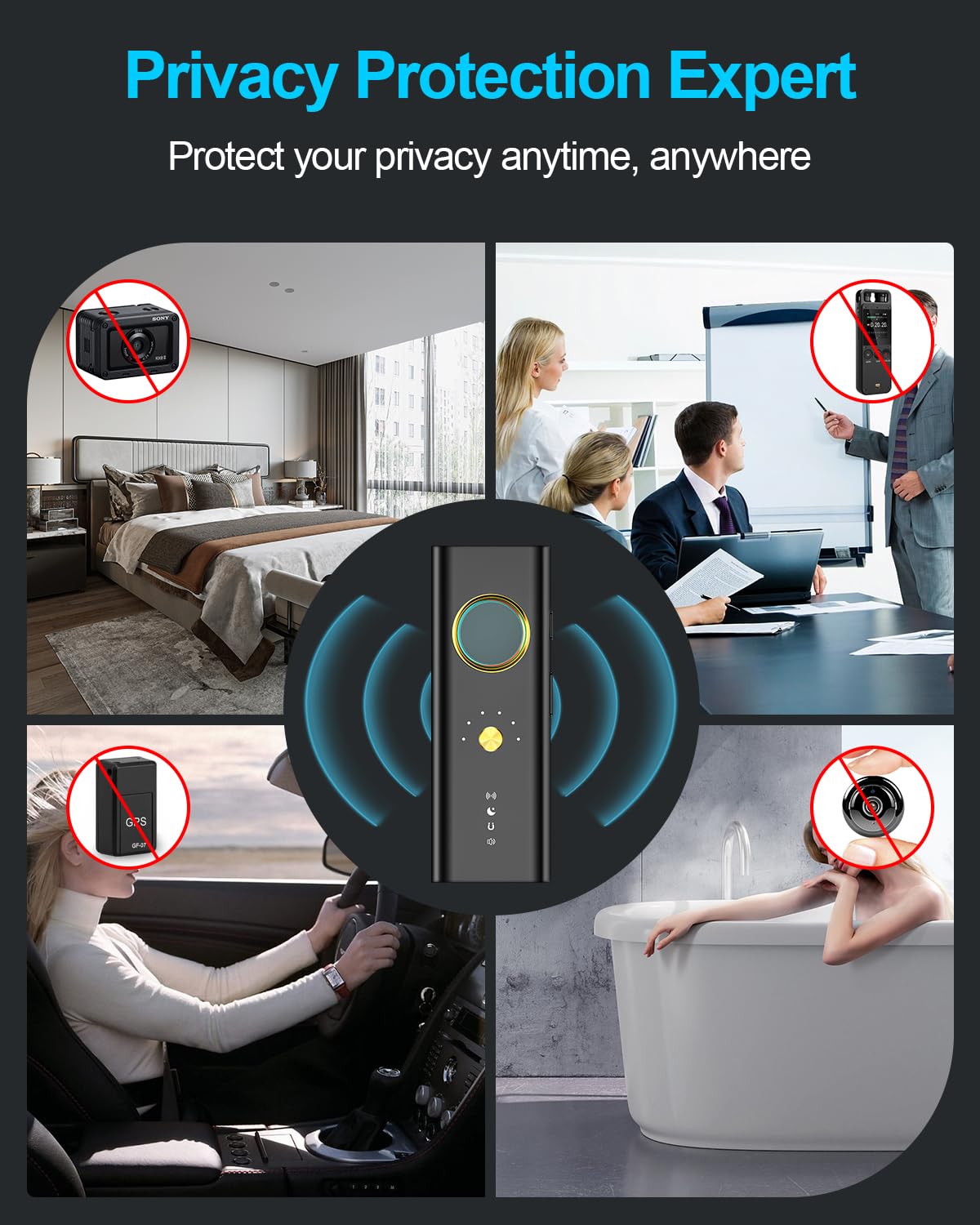 Mua Hidden Camera Detectors and Bug Detector,Anti Spy Detector ...