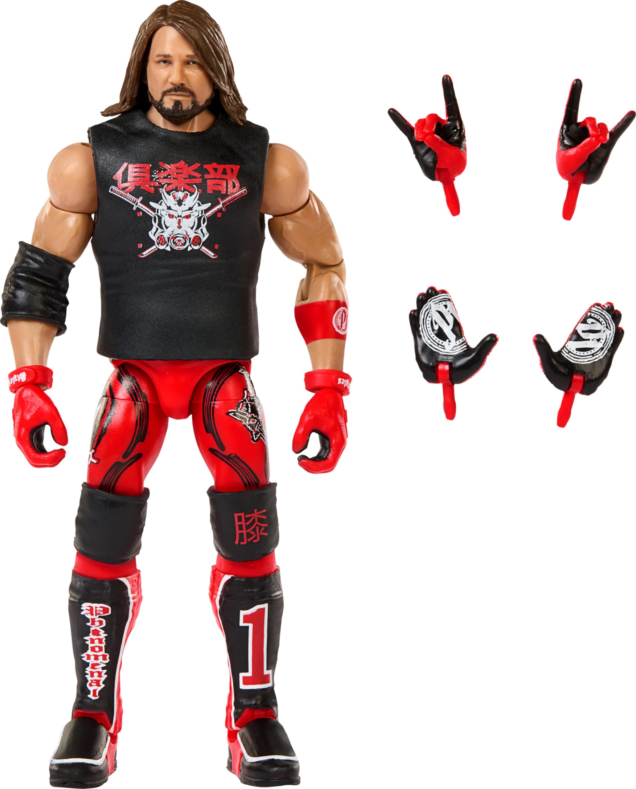 Mua Mattel WWE AJ Styles Elite Collection Action Figure with Accessories, Articulation & Life ...