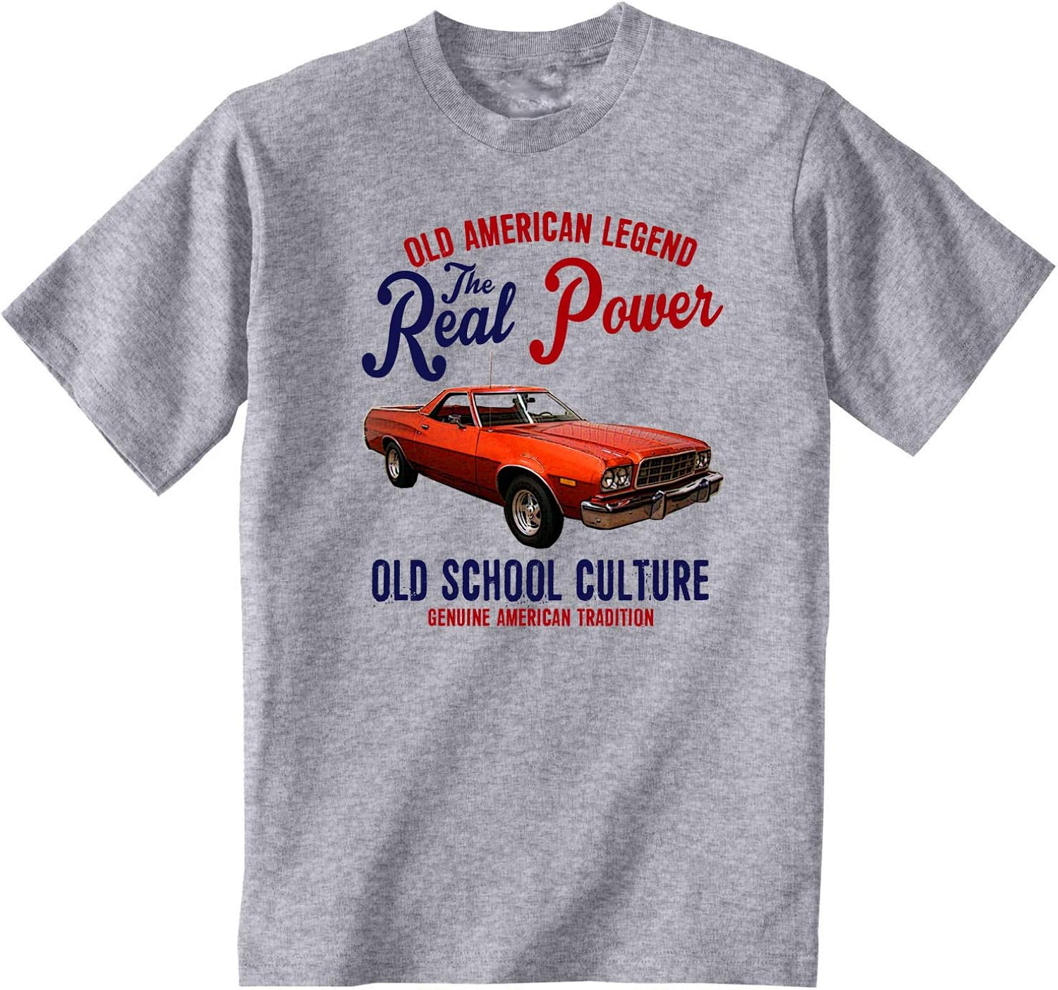 TEESANDENGINES Men's Ford Ranchero 1 Grey T-Shirt: Amazon.co.uk: Clothing