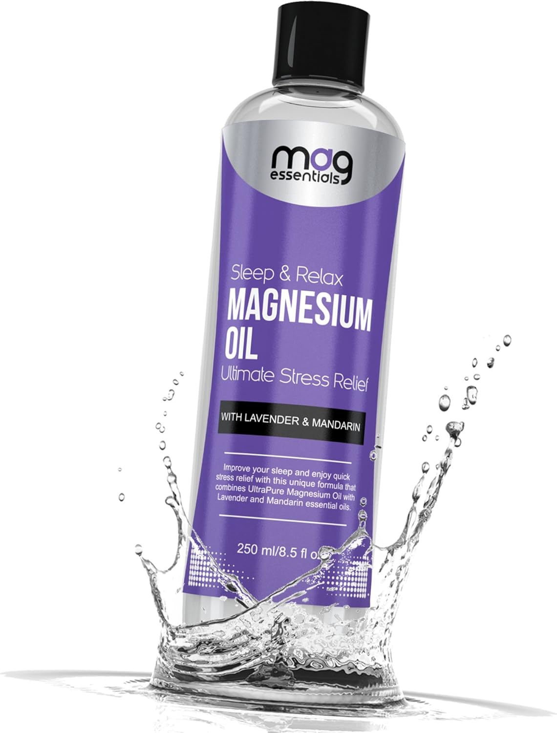 Magnesium Oil Sleep and Relax - Perfect Natural Sleep Aid with Lavendel ...