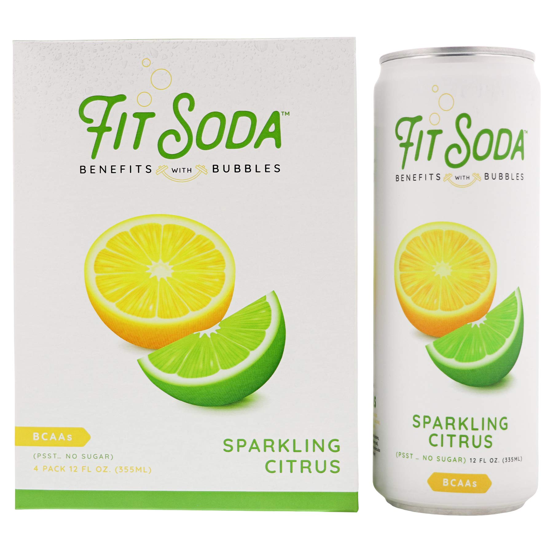 Koios Sparkling Citrus Fit Soda Zero Calorie Soft Drink Muscle ...