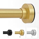 Amazon.com: TVWOO Black Shower Curtain Rod 27 to 71 Inch,Tension ...