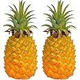 Amazon.com: QIRMIZI 2 Pack Artificial Pineapple -Simulated Fruit ...